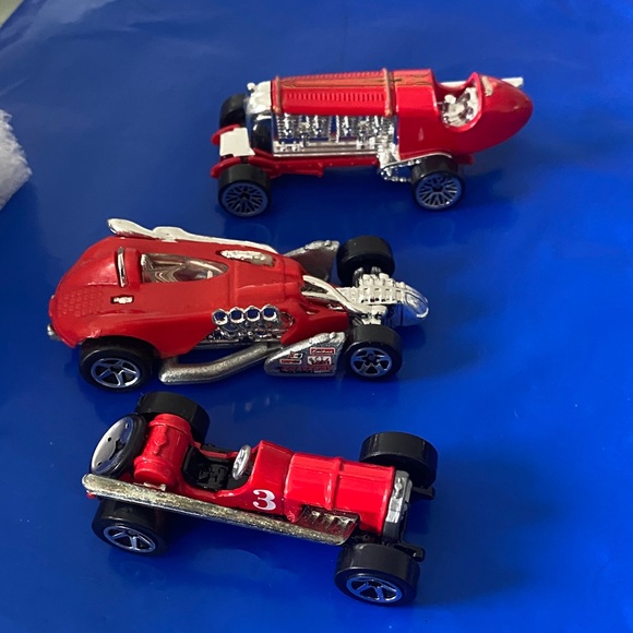 Toys | Rare Hot Wheels Diecast Cherry Red Racer Old 3 Tin Set 200 ...